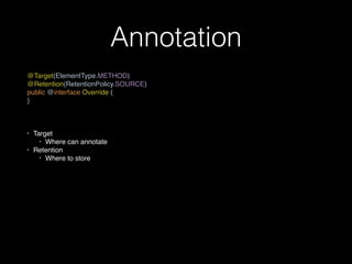 Annotation processing in android | PDF
