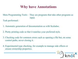 Annotations | PPT | Web Development | Internet