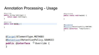 Annotations in Java | PPTX