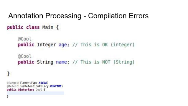 Annotations in Java | PPTX