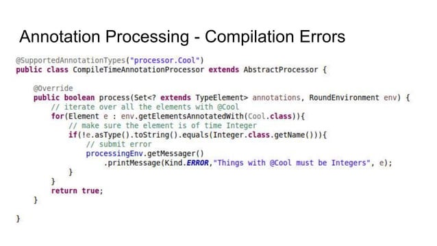 Annotations in Java | PPTX