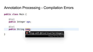 Annotations in Java | PPTX