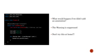 Annotations in Java Why are they important.pptx