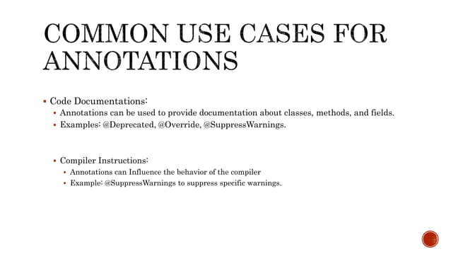 Annotations in Java Why are they important.pptx