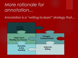 Annotations and cornell note taking | PPT