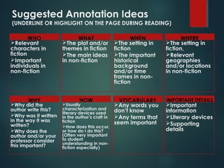 Annotations and cornell note taking | PPT