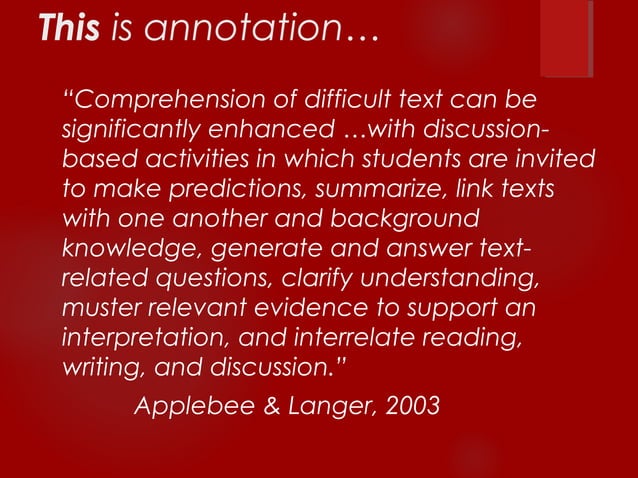 Annotations and cornell note taking | PPT | Educational Assessment ...
