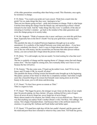 Annotations for Caroline, or Change | DOCX