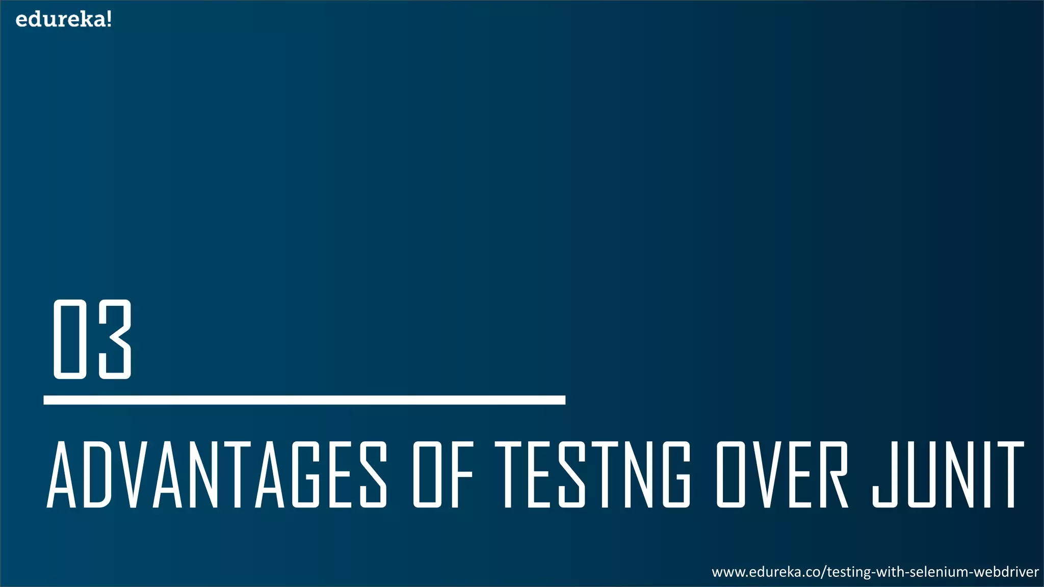 Testng Annotations In Selenium Edureka Pdf