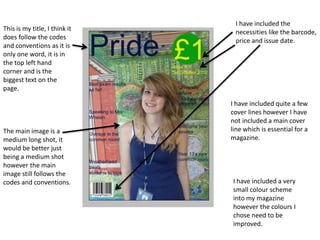 Annotations of school magazine | PPT