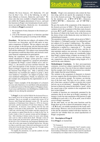 Annotations Propp S Functions | PDF