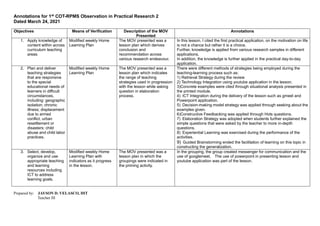 Annotation template for COT Proficient teacher.doc
