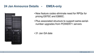 IBM Power Systems Announcement Update | PPTX | Cloud Computing | Internet