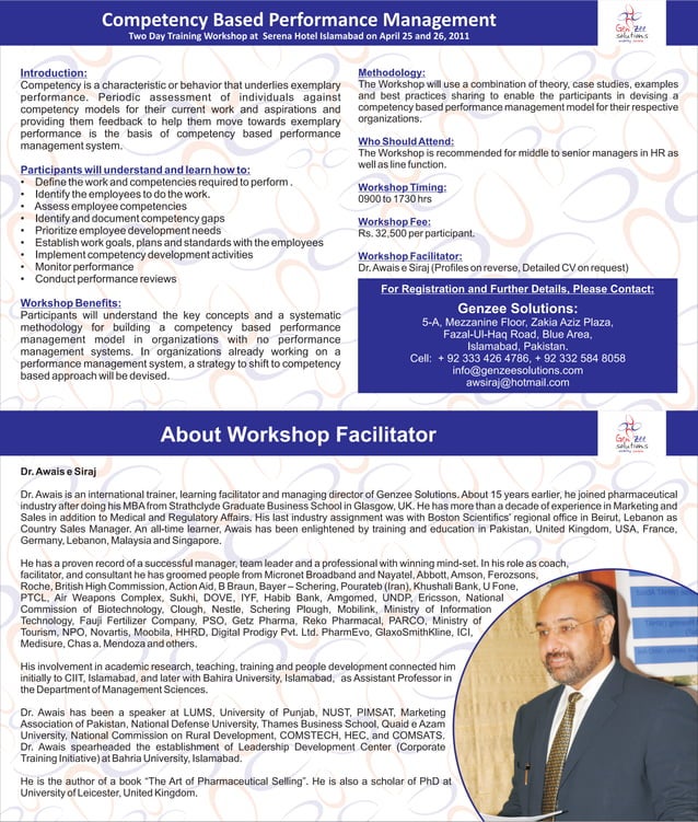 Competency Based Performance Management | PDF | Business | Business and ...