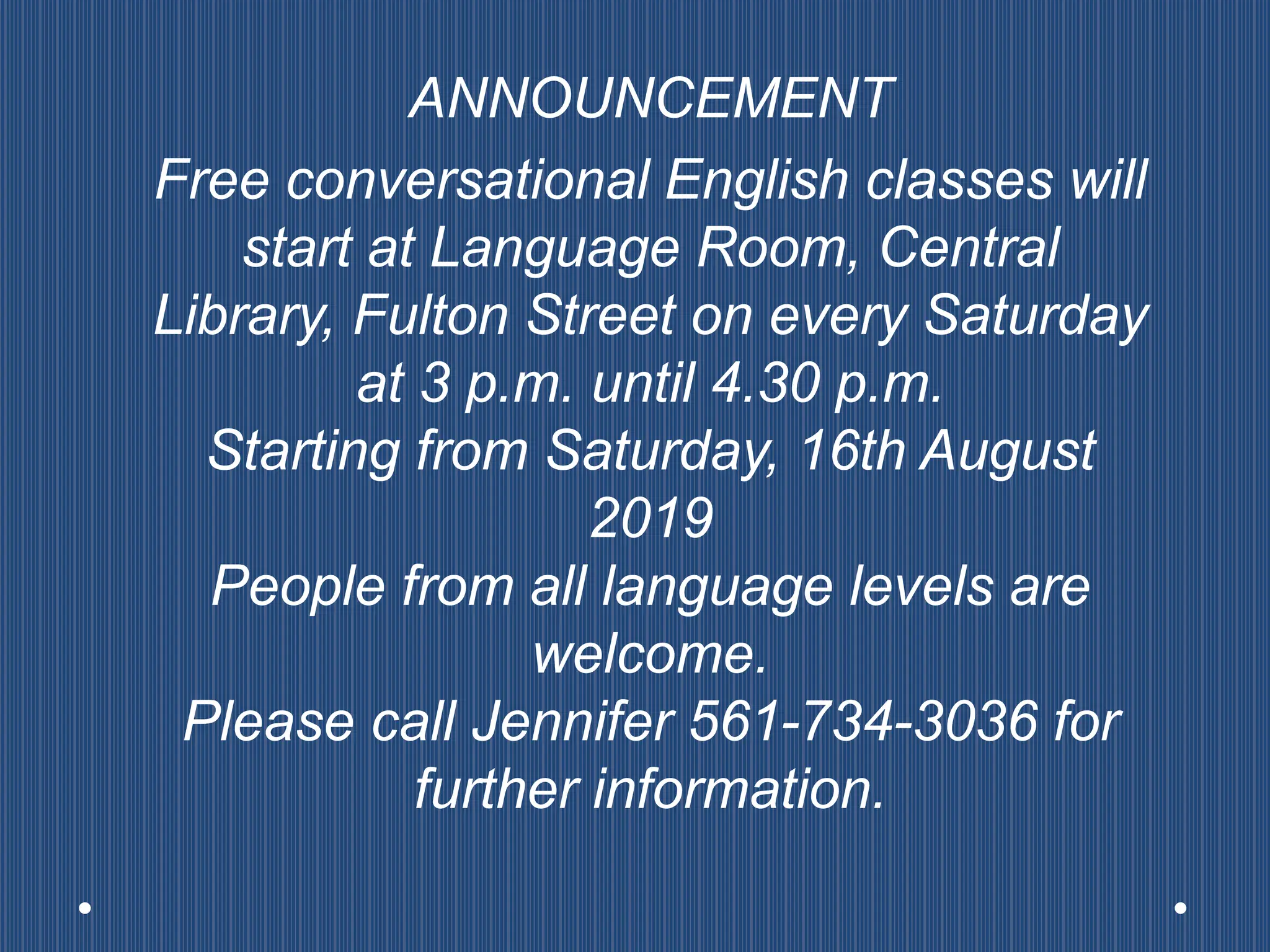 Definition of Announcement class 10 on the first semester | PPT