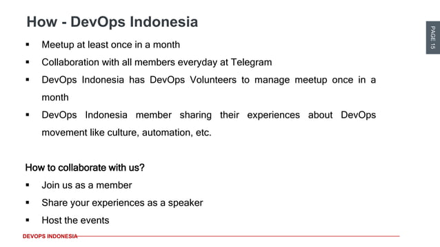Announcement DevOps indonesia meetup @shopee | PPT