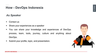 Announcement DevOps indonesia meetup @shopee | PPT