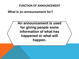 ANNOUNCEMENT TEXT.pptx