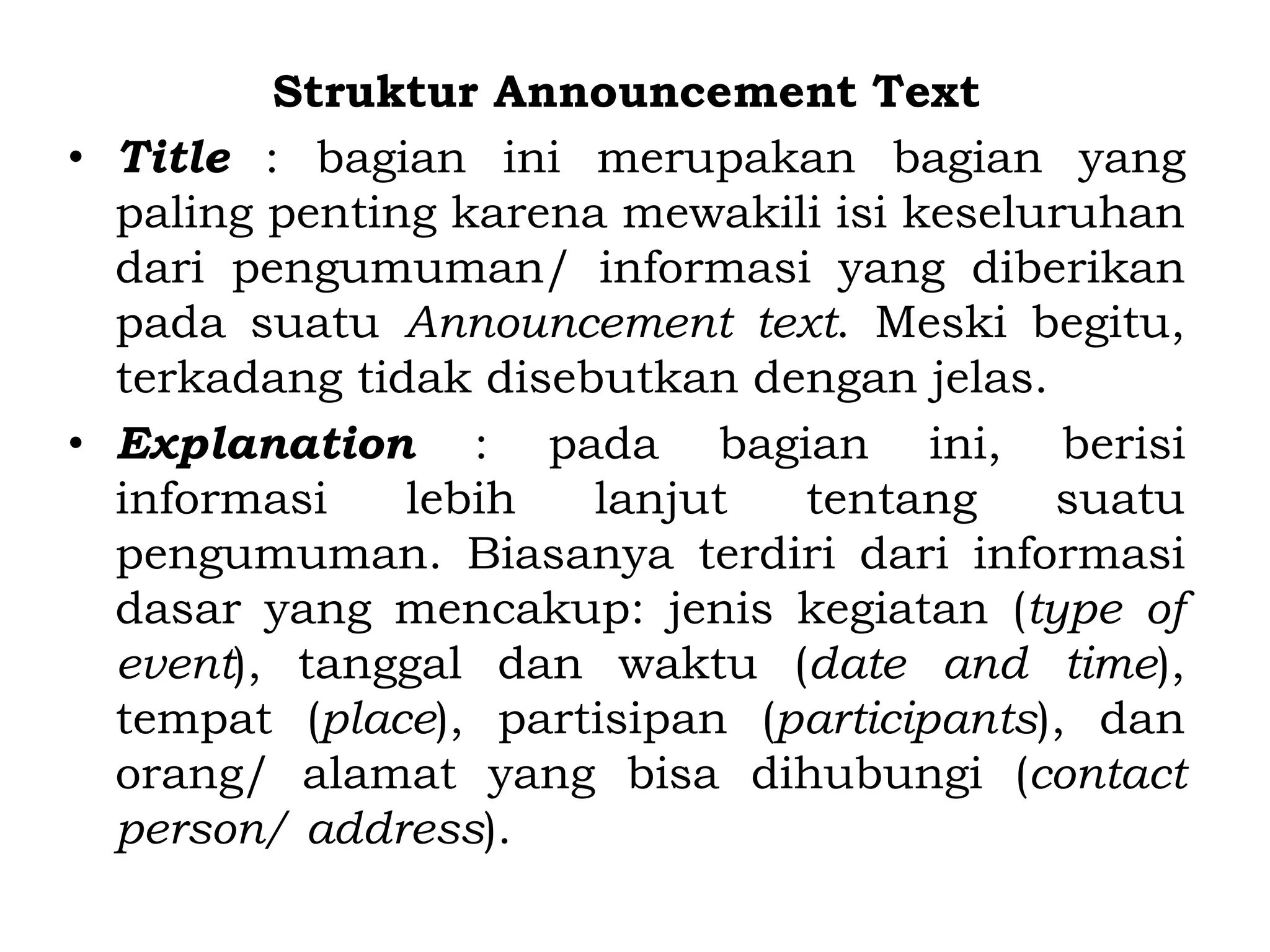 ANNOUNCEMENT TEXT AND ADVERTISEMENT.pptx