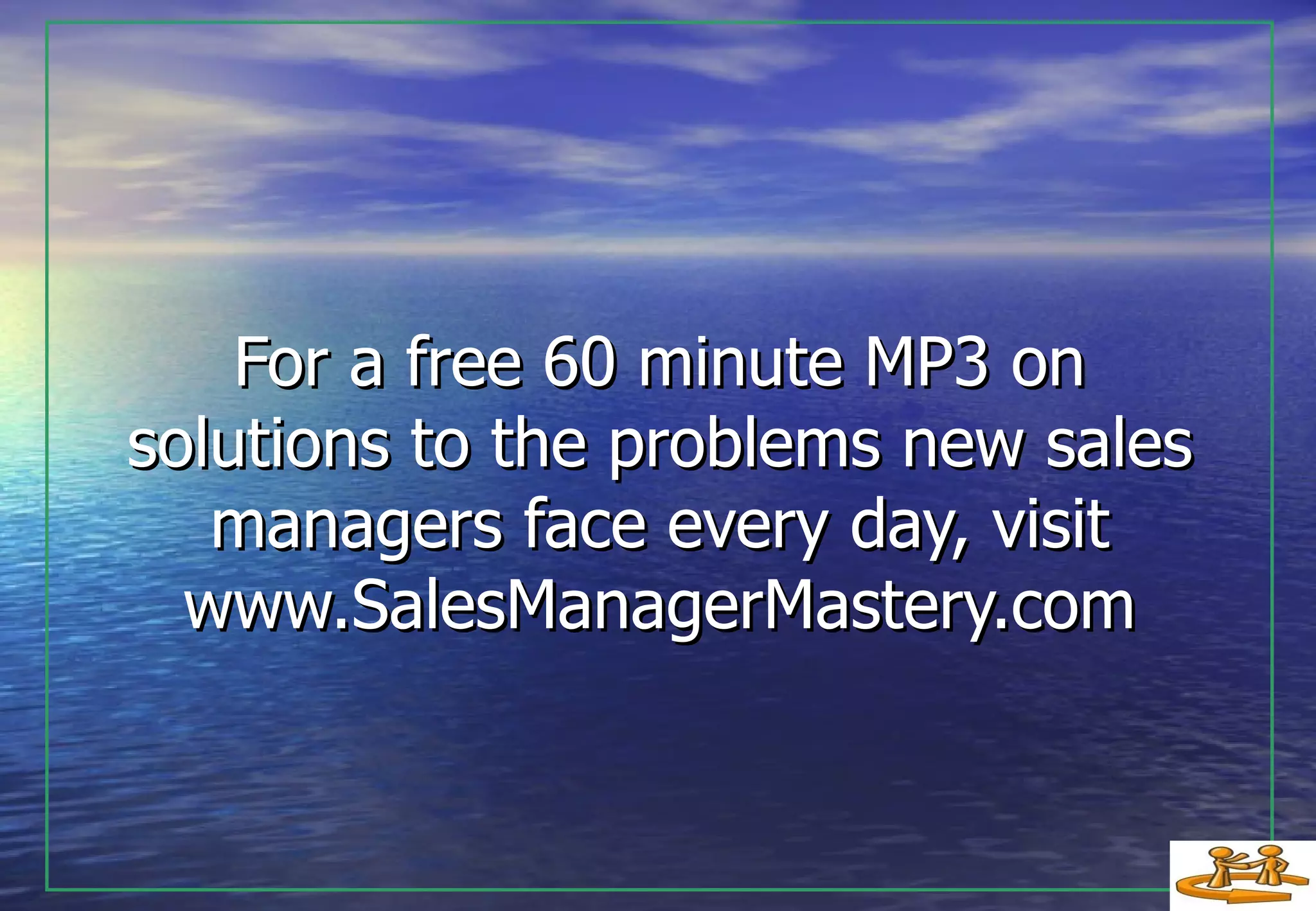 Announcing The 3 Rules Of Proactive Sales Managers | PPT