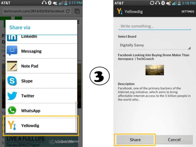 Pin together - Announcing Yellowdig for Android | PPT