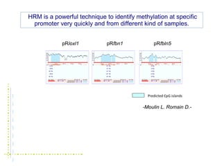 Annovi HRM and Epigenetics | PPT
