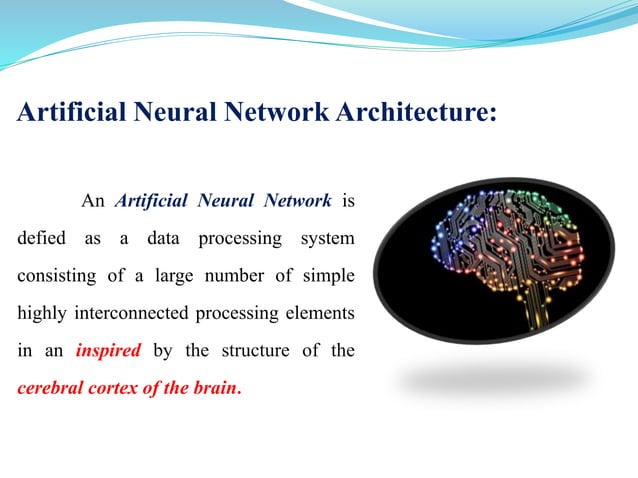 Artificial neural network | PPTX