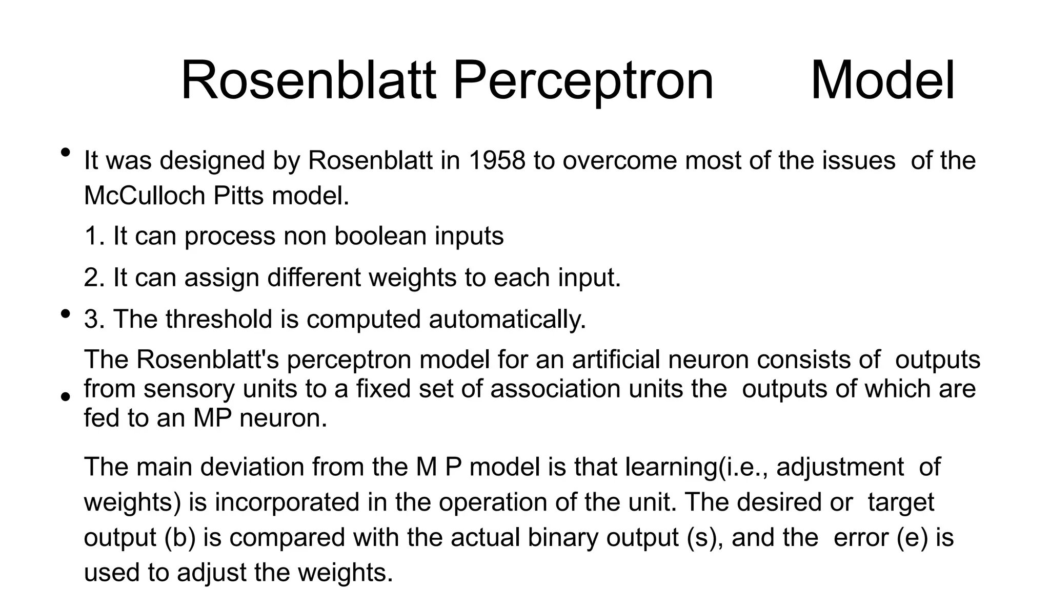 ANN details with examples perceptron types | PPTX