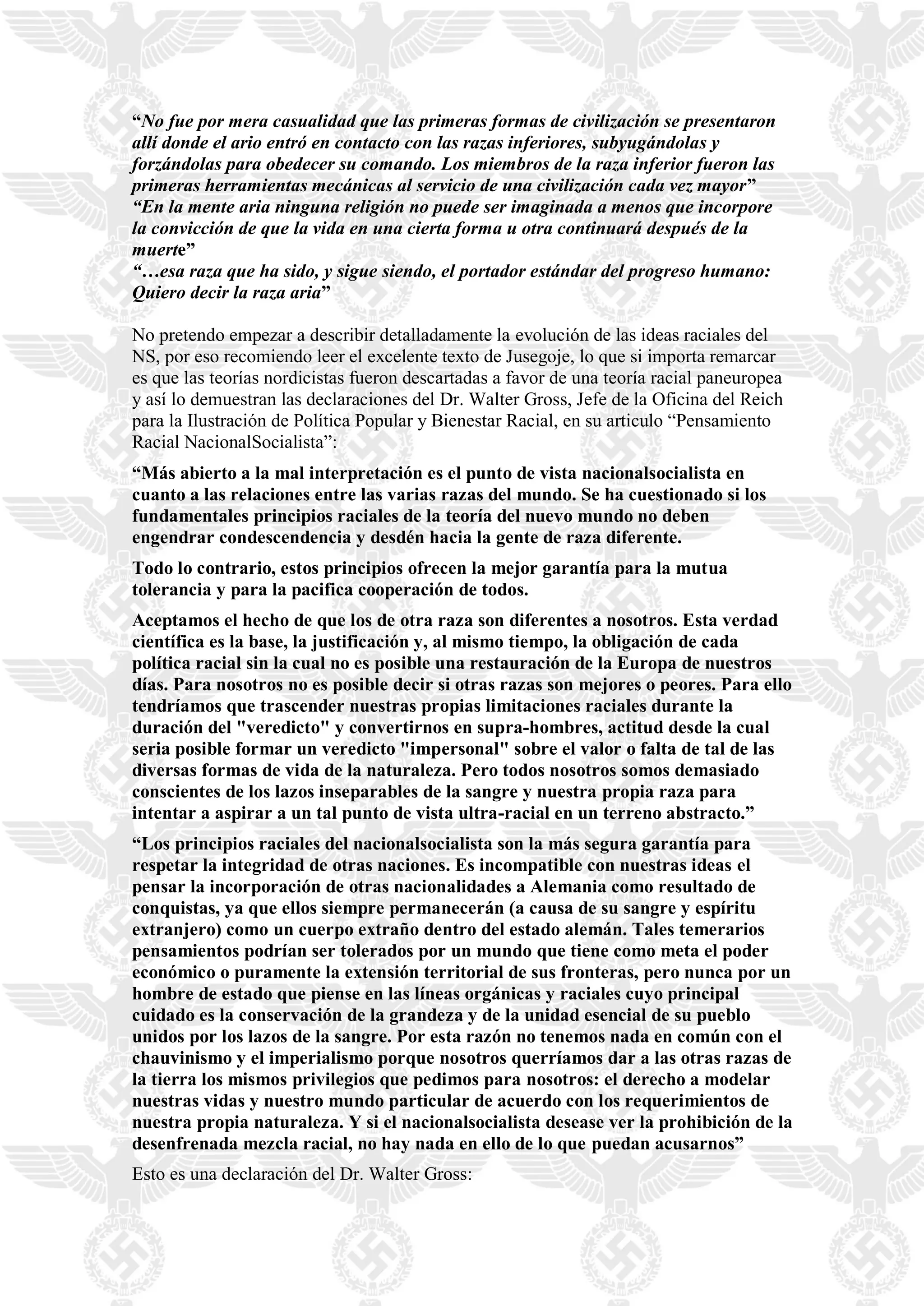 Anntharez, thryer introducción al nacionalsocialismo | PDF