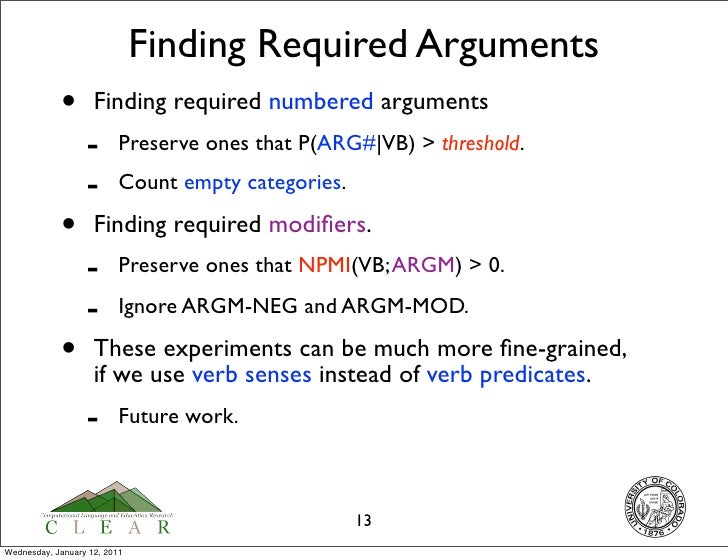 Required vs. Optional Arguments Required vs. Optional Arguments