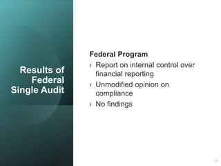 Annual Audit Report | PPTX