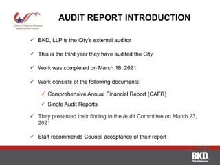 Annual Audit Report | PPTX