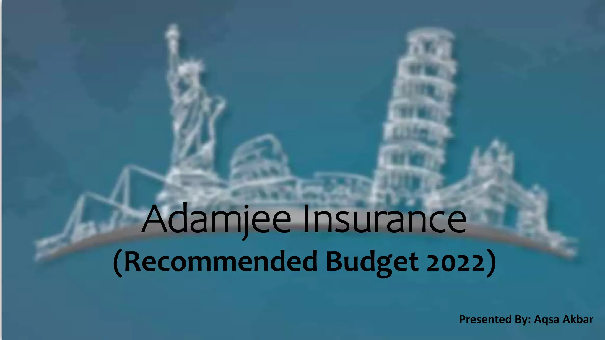 Annual Budget of Adamjee Insurance (1).pptx