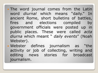 Annual campus journalism seminar workshop | PPTX