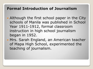 Annual campus journalism seminar workshop | PPTX