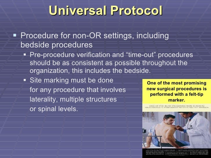 Time out procedure - mapshery