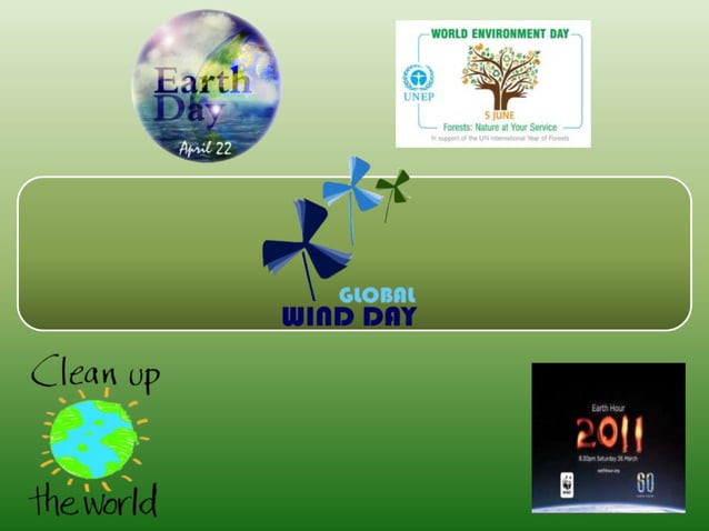 Annual Environmental Events | PPT