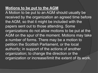 Annual general meeting | PPTX