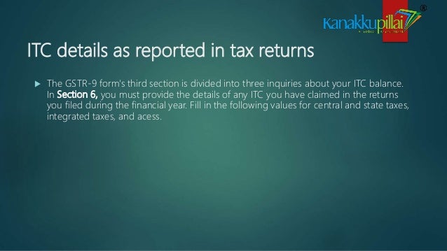 Annual GST Return Filling | PPTX