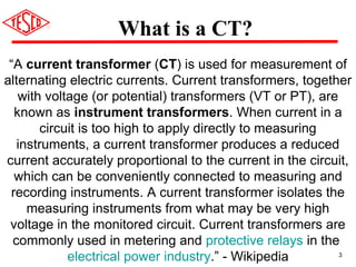 Nebraska Meter Conference 2017 - CT Testing - Ratio, Burden, and ...