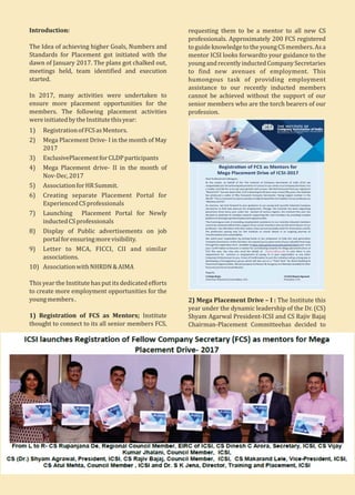 Annual placement report 2017 | PDF