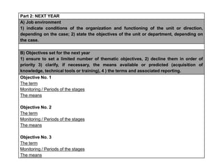 EXAMPLE OF THE ANNUAL PROFESSIONAL INTERVIEW RECORD | PPTX