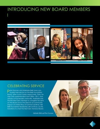 Belk Foundation 2018 Annual Report | PDF