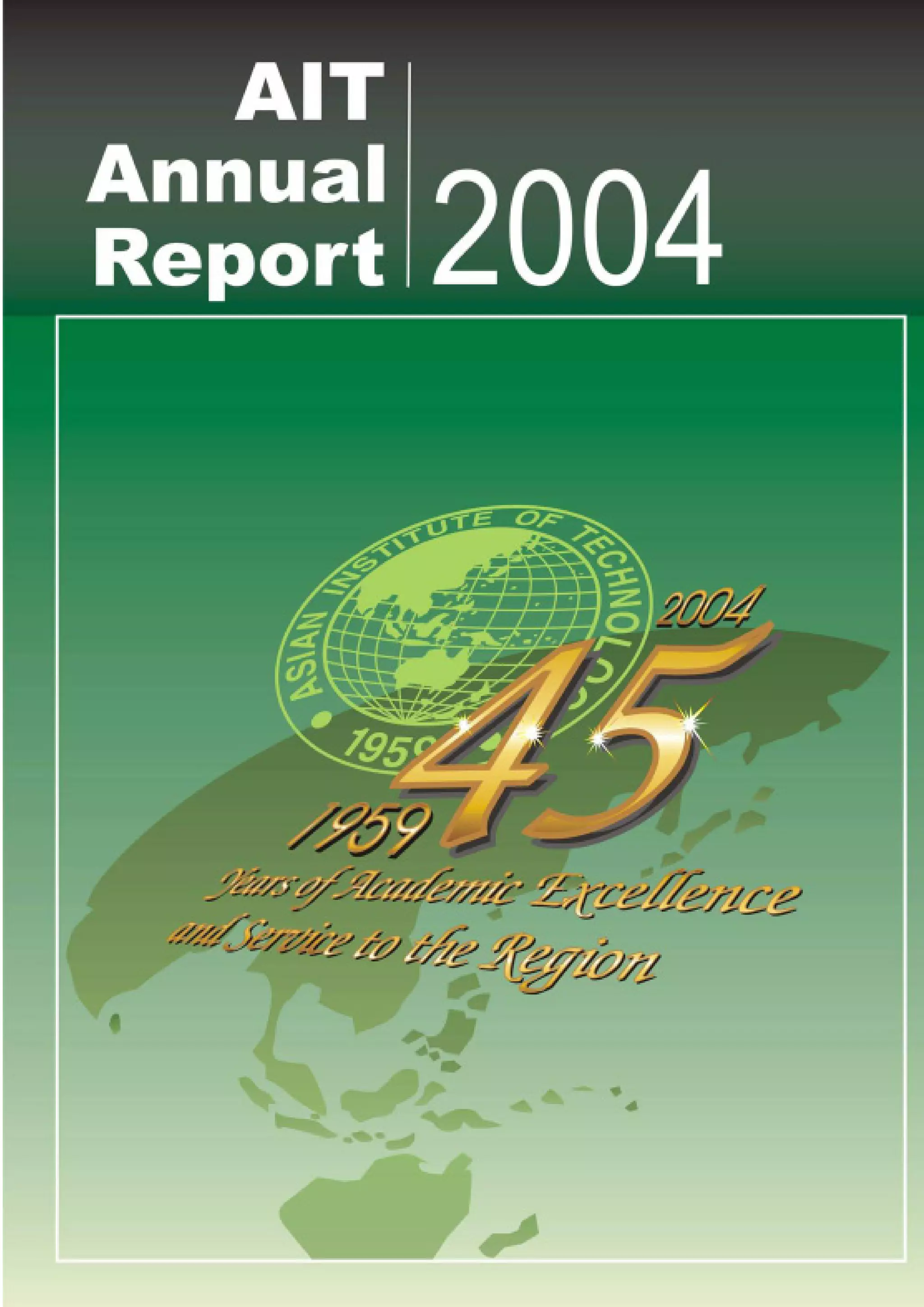 AIT Annual report 2004 | PDF