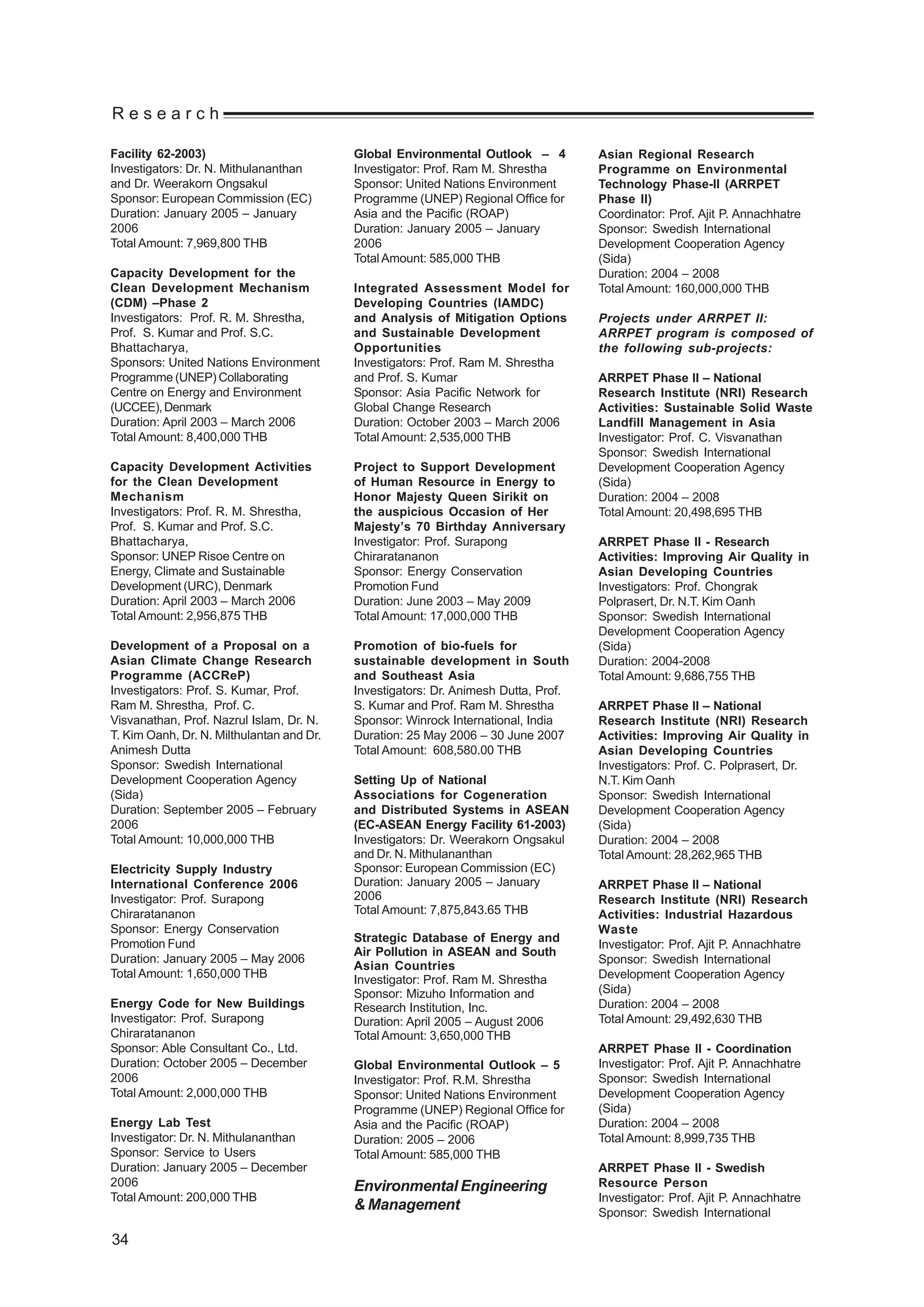 AIT Annual report 2005 | PDF