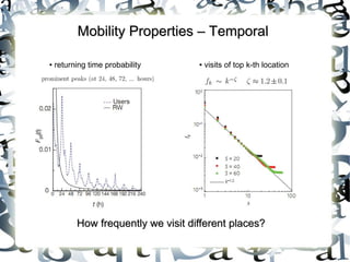 Modeling Human Mobility | PPT