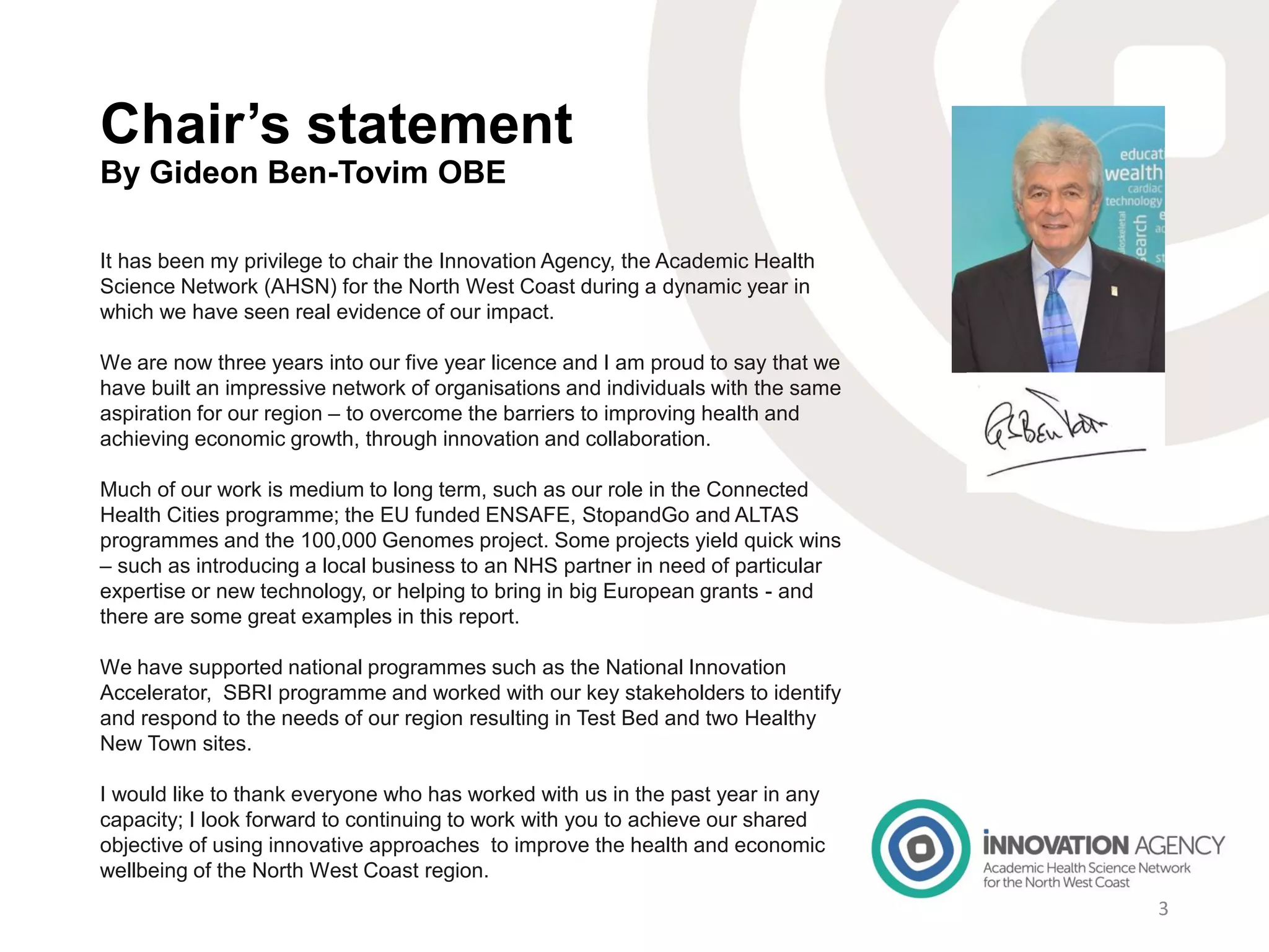 Innovation Agency Annual Report 2015/16 | PDF | Healthcare Industry ...