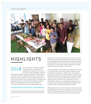 Pulse Lab Jakarta Annual Report 2018 | PDF