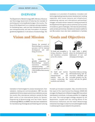 Annual report 2021 department of biotechnology-p125 | PDF
