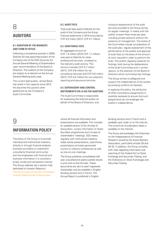 SGS 2014 Annual Report | PDF